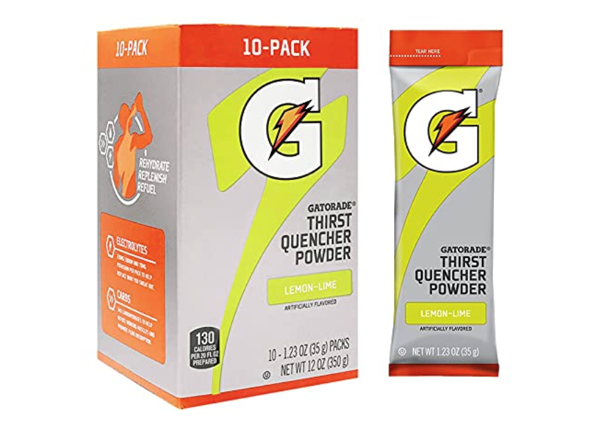 Gatorade Thirst Quencher Lemon Lime Powder 10ct – USAFoods