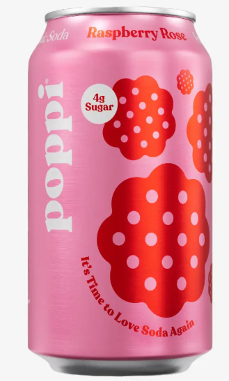 Poppi Raspberry Rose Chilled Can 12oz – USAFoods