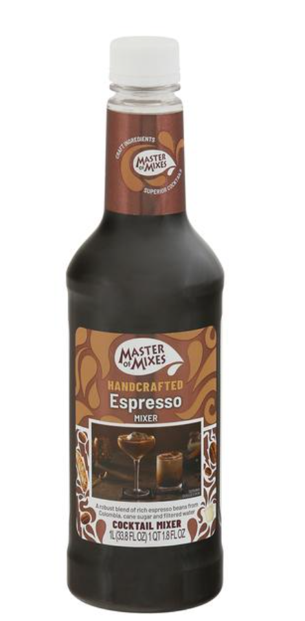 Master of Mixes Espresso Cocktail Mixer 1L – USAFoods