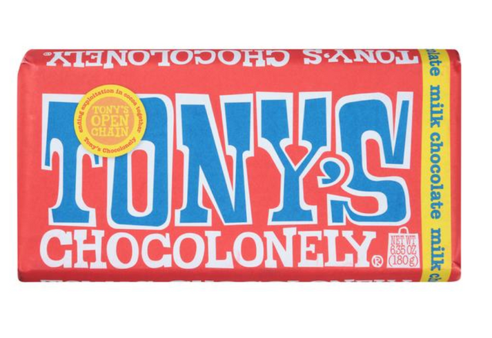 Tony's Chocolonely Milk Chocolate Block 6.35oz – USAFoods