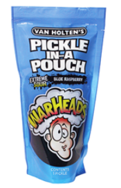 Van Holten's Pickle In A Pouch Warheads Blue Raspberry – USAFoods