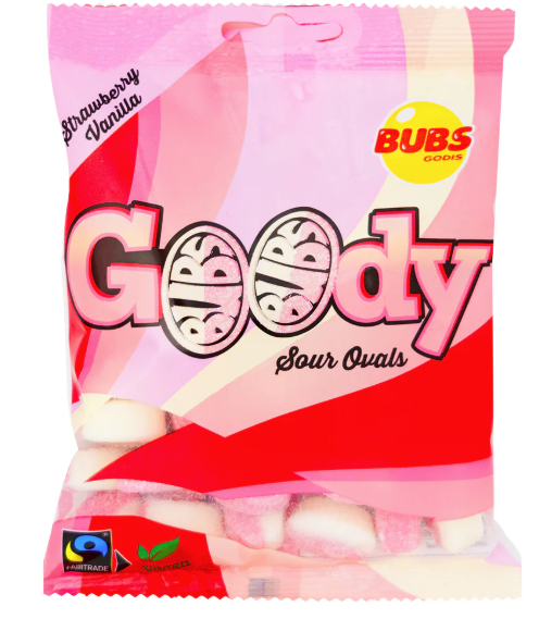 Bubs Goody Strawberry/Vanilla 90g – USAFoods