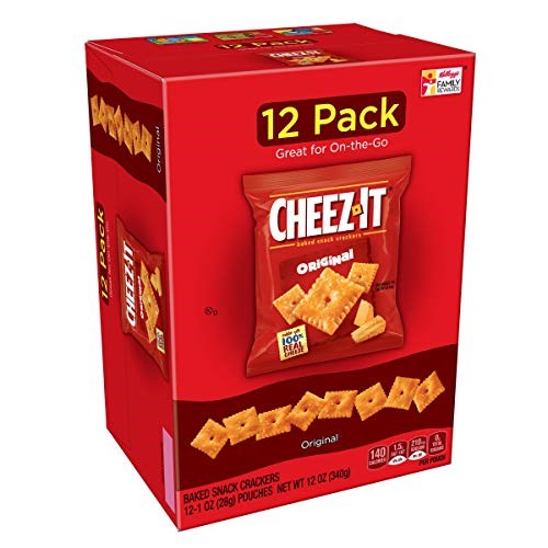 Cheez-It Original Snack Packs 12ct (BEST BY: MAY 2024) – USAFoods