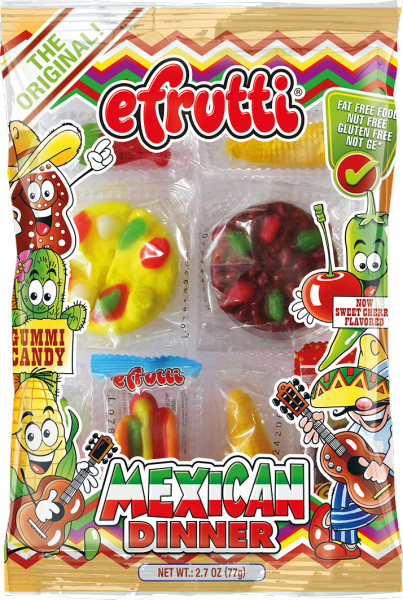 efrutti Gummi Mexican Dinner 2.7oz – USAFoods
