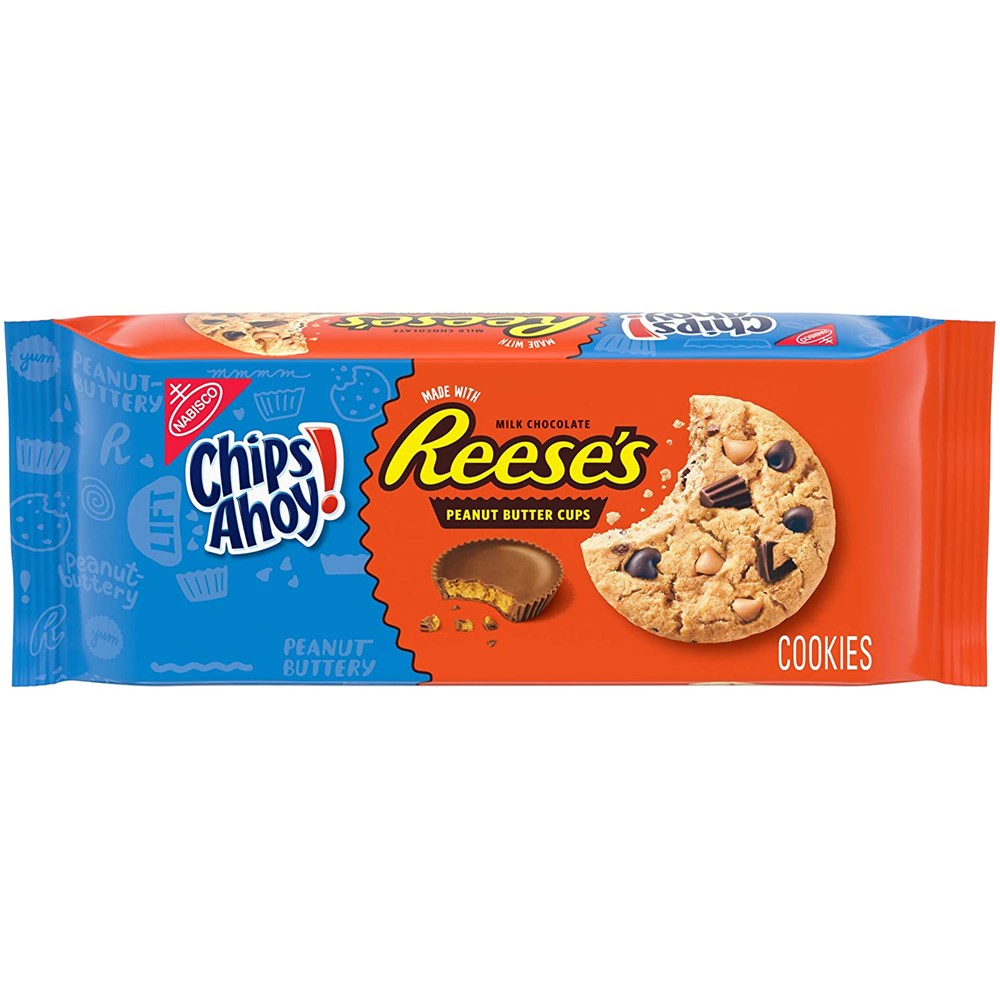 Chips Ahoy! Cookies with Reese's Peanut Butter Cups 9.5oz (BEST BY: AU ...