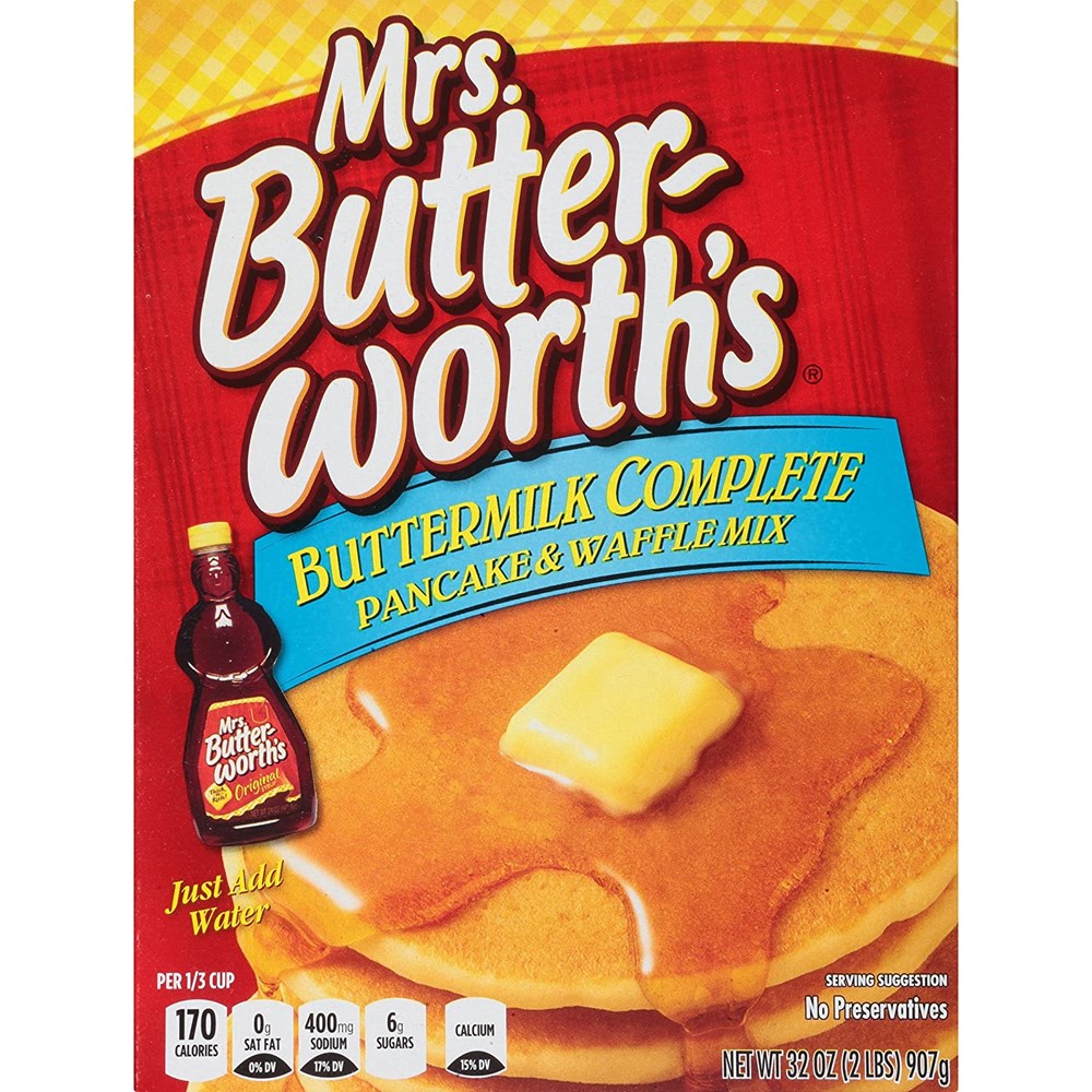 Mrs Butterworth's Buttermilk Pancake Mix 32oz – USAFoods