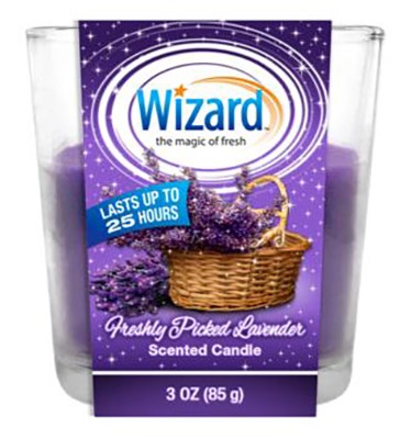 Wizard Freshly Picked Lavender Candle 3.0oz – USAFoods