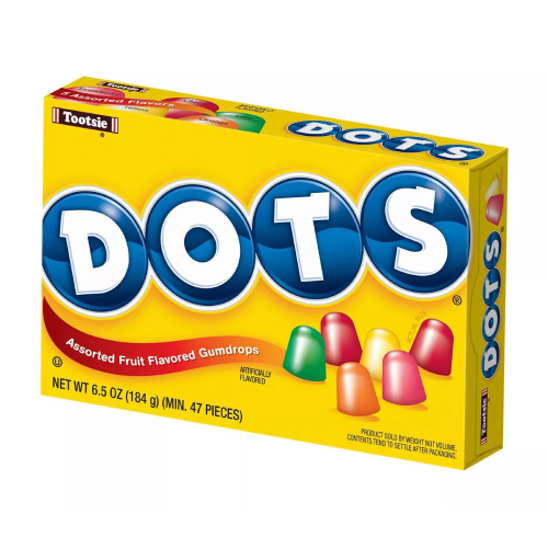 Dots Assorted Fruit Flavored Gumdrops 6.5oz – USAFoods