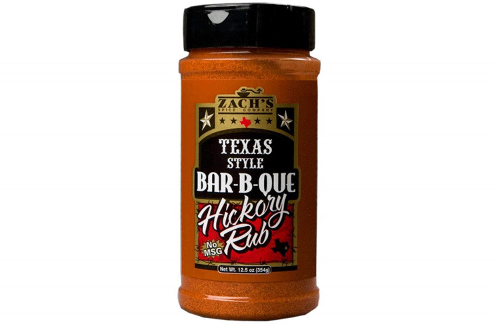 Zach's Texas Style Bar-B-Que Hickory Rub 12.5oz (BEST BY:NOV 24) – USAFoods