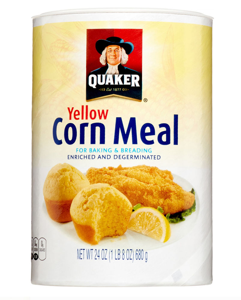 Quaker Yellow Corn Meal 24oz – USAFoods