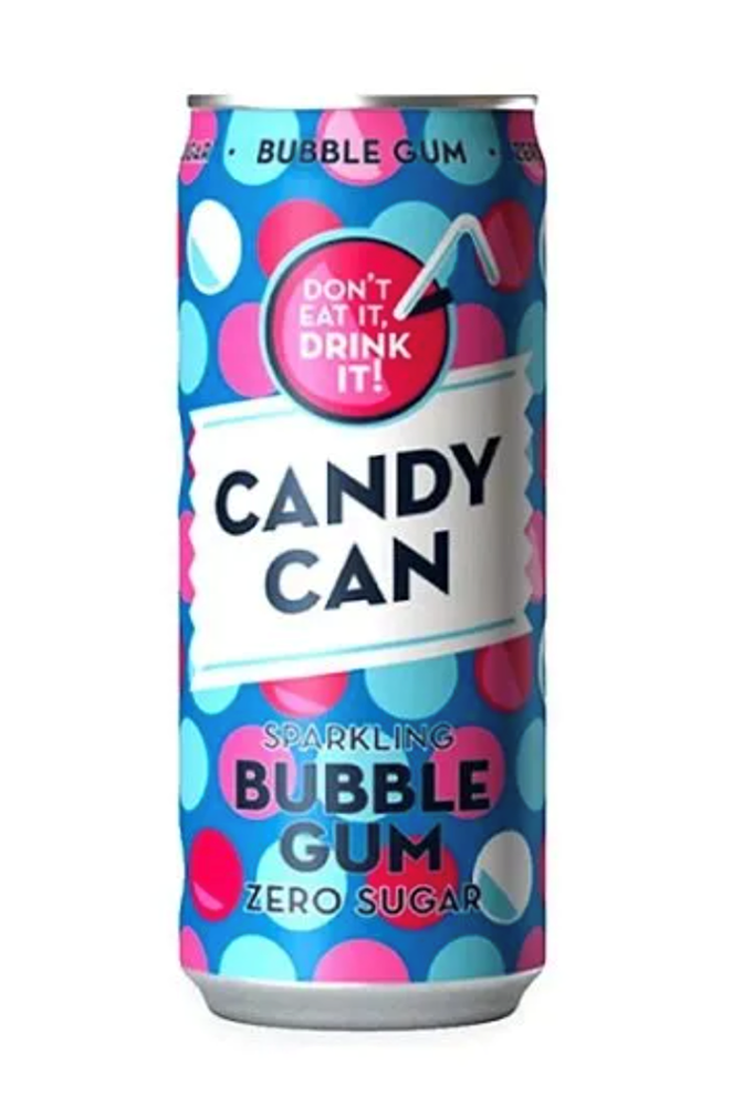Candy Can Bubble Gum 330ml – USAFoods