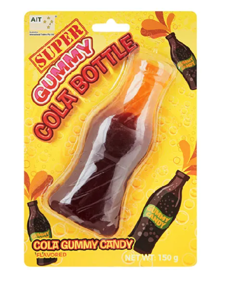 Super Gummy Cola Bottle 150g – USAFoods