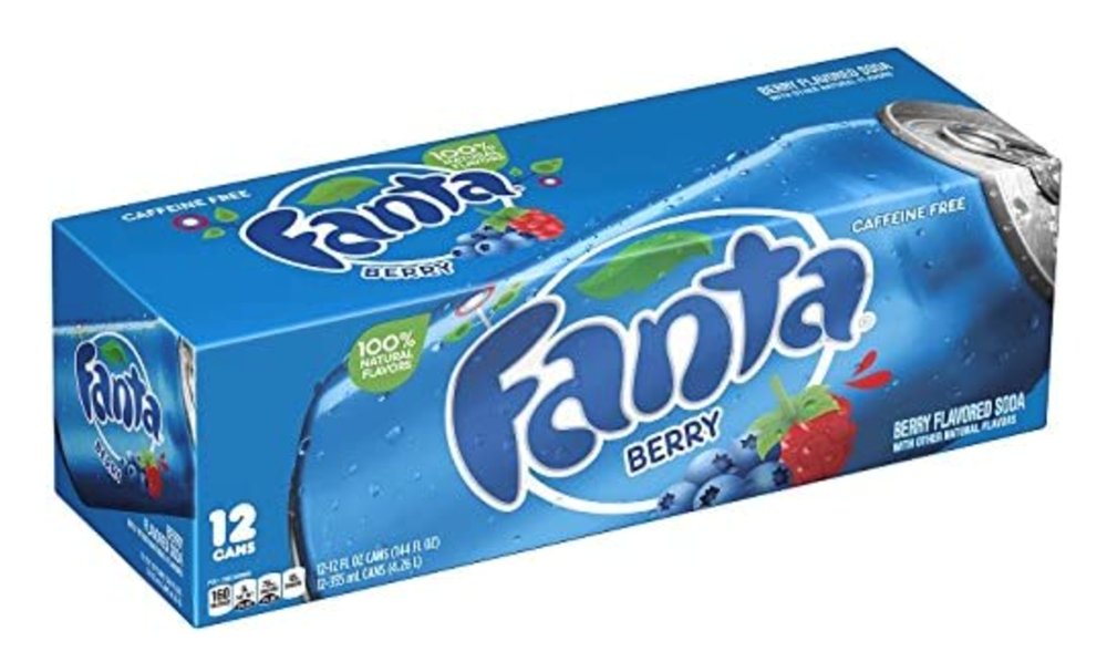 Fanta Berry Soda 12 Pack / 12 oz cans – USAFoods
