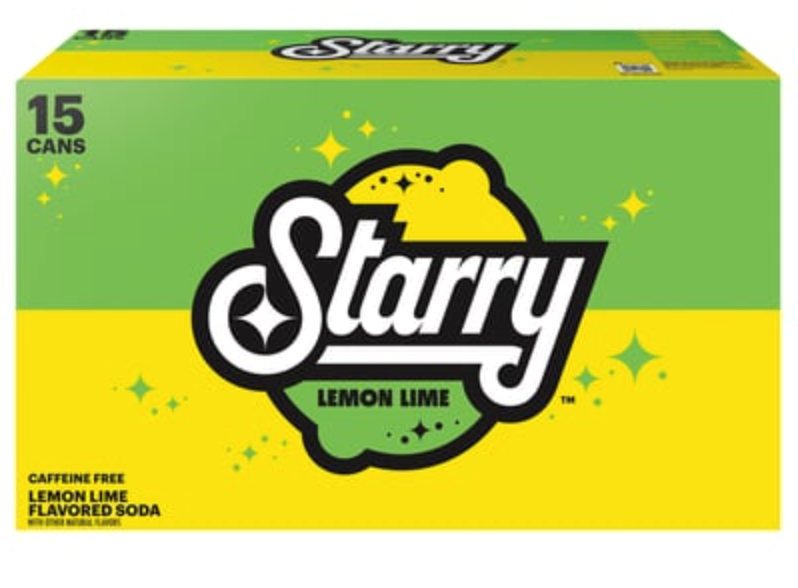 Starry Lemon Lime 15 Pack / 12 oz Cans (BEST BY: JUNE 2023) – USAFoods