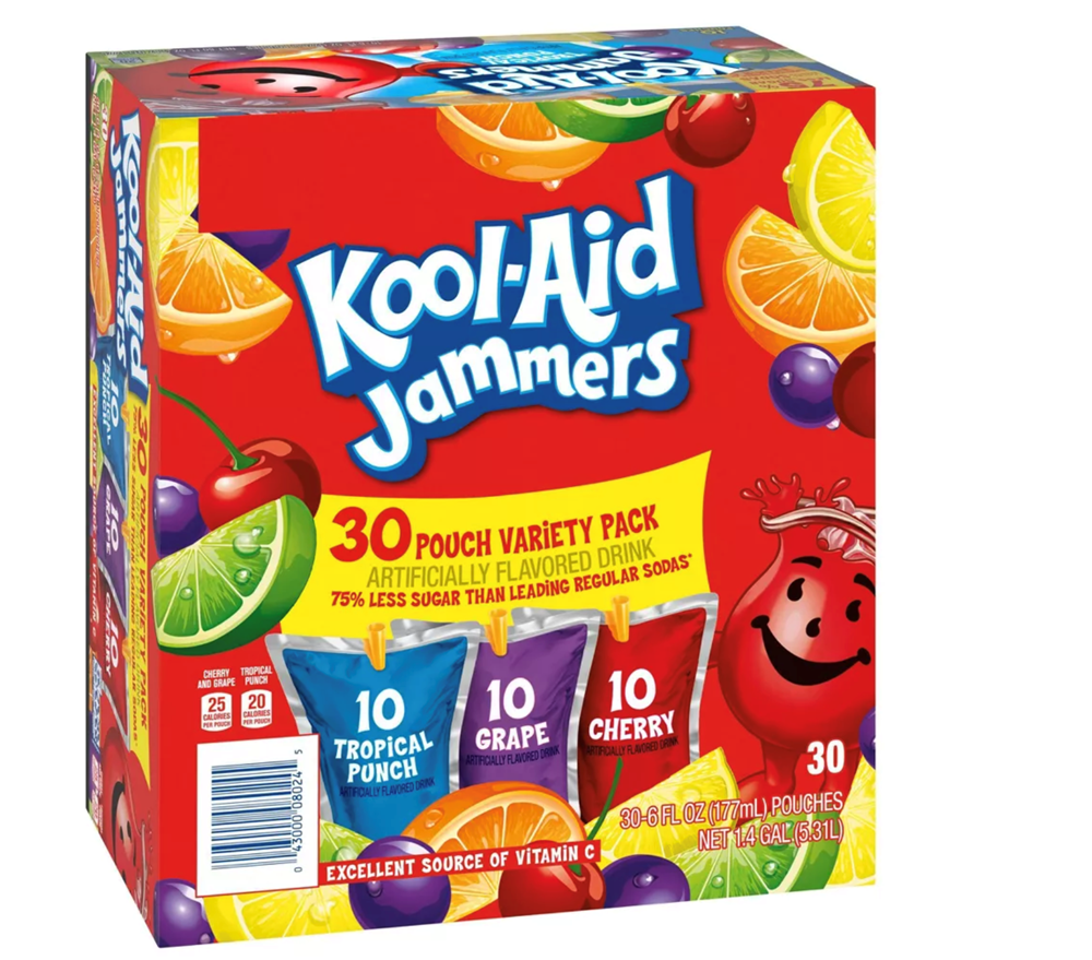 Kool Aid Jammers Variety 30 Pack 80oz – USAFoods