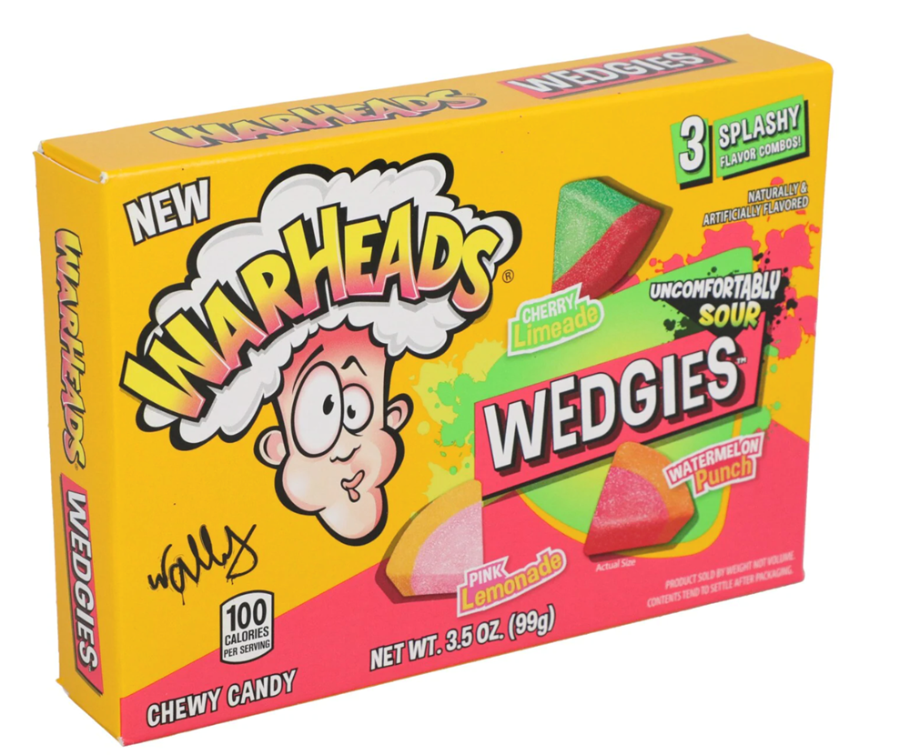 Warheads Sour Wedgies 3.5oz – USAFoods