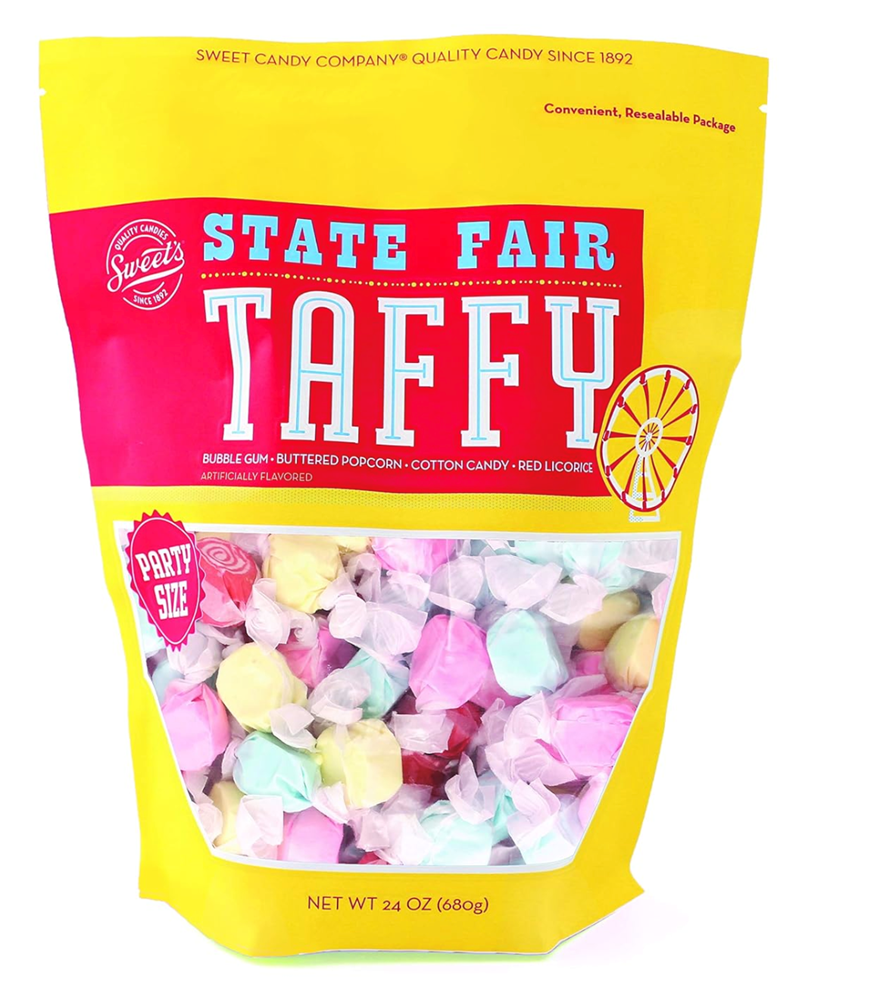 Sweet's Assorted State Fair Taffy 24oz – USAFoods
